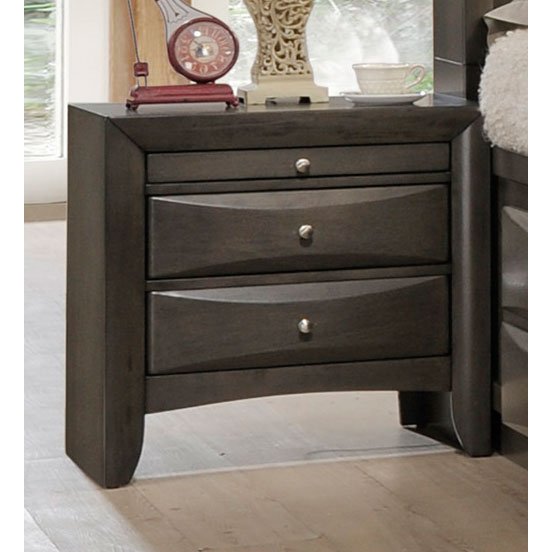Emily Grey Nightstand – Canales Furniture