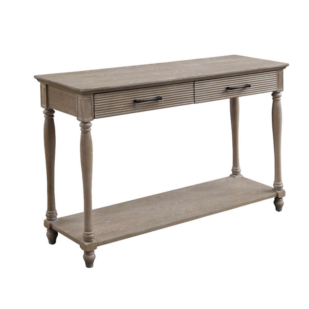 Ariolo Rectangular 2 Drawers Sofa Table – Canales Furniture