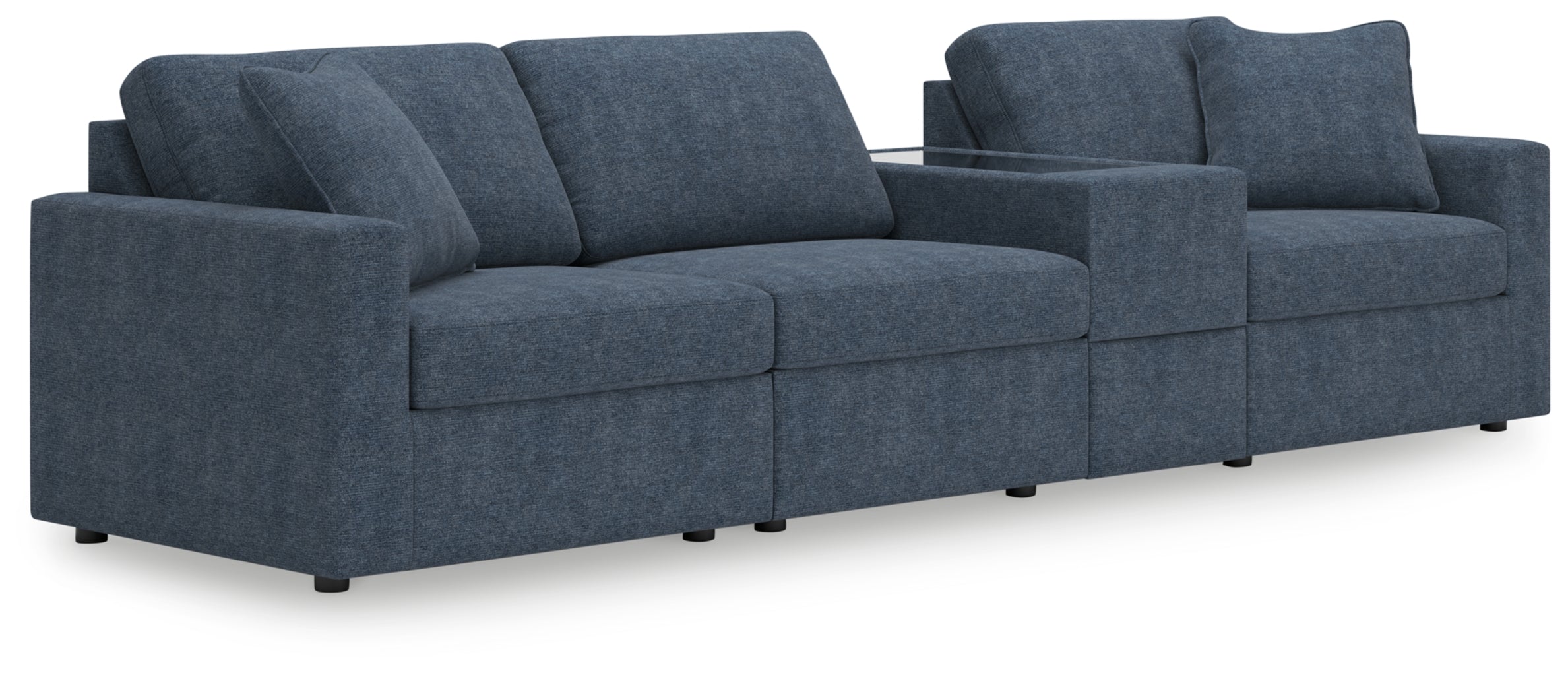 Modmax 4-Piece Sectional with Storage Console – Canales Furniture