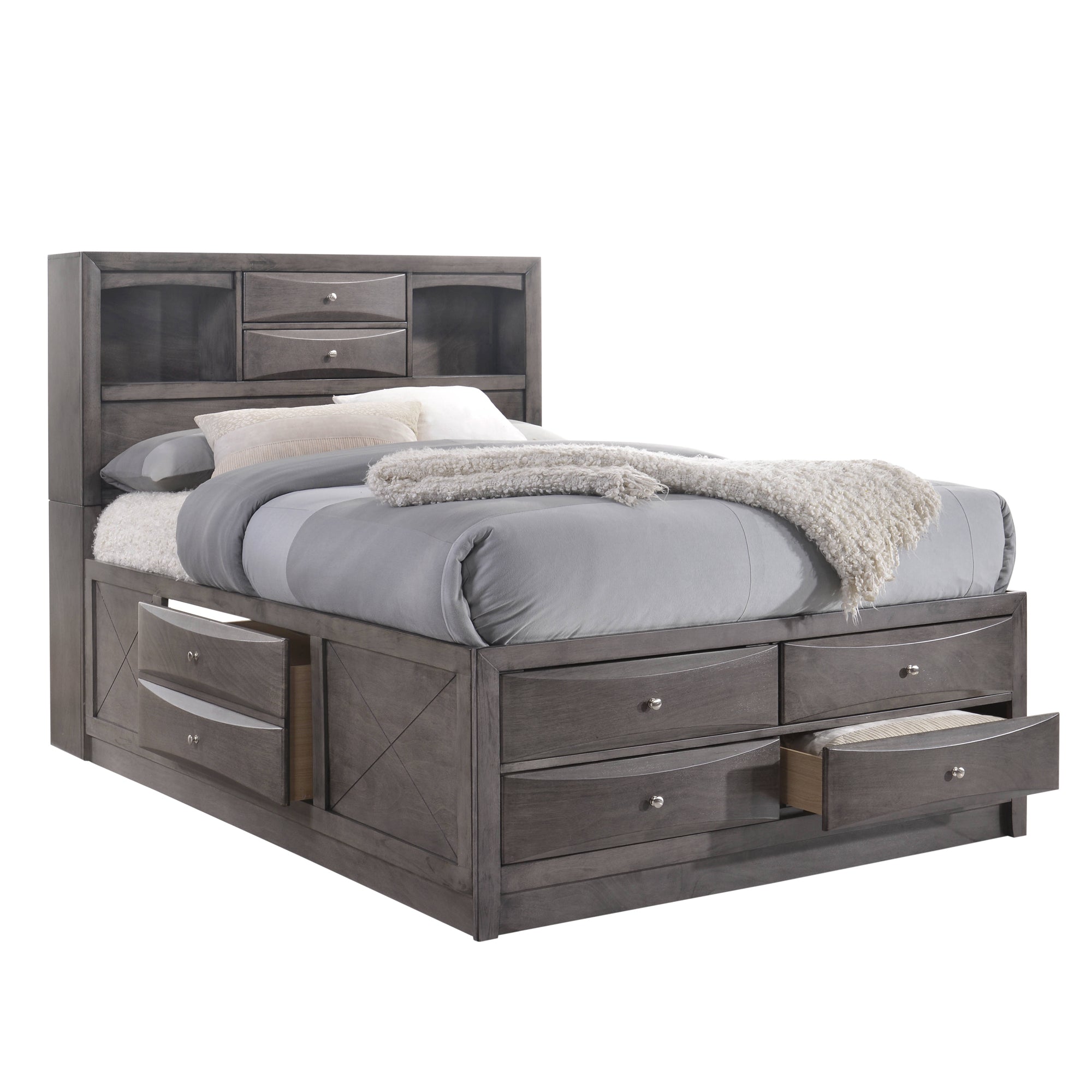 Emily Queen Storage Bed EG170QB – Canales Furniture