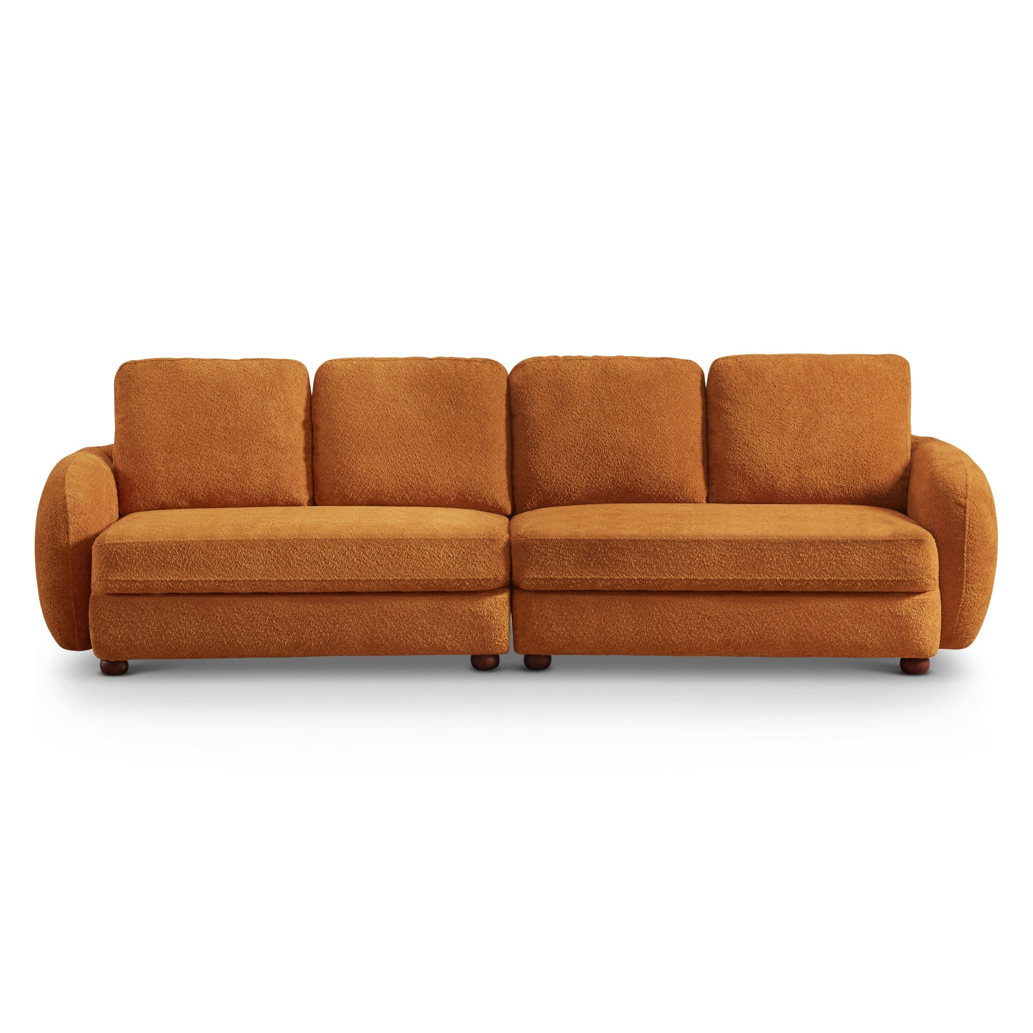 Paton 114.5'' Boucle Fabric Sofa – Canales Furniture