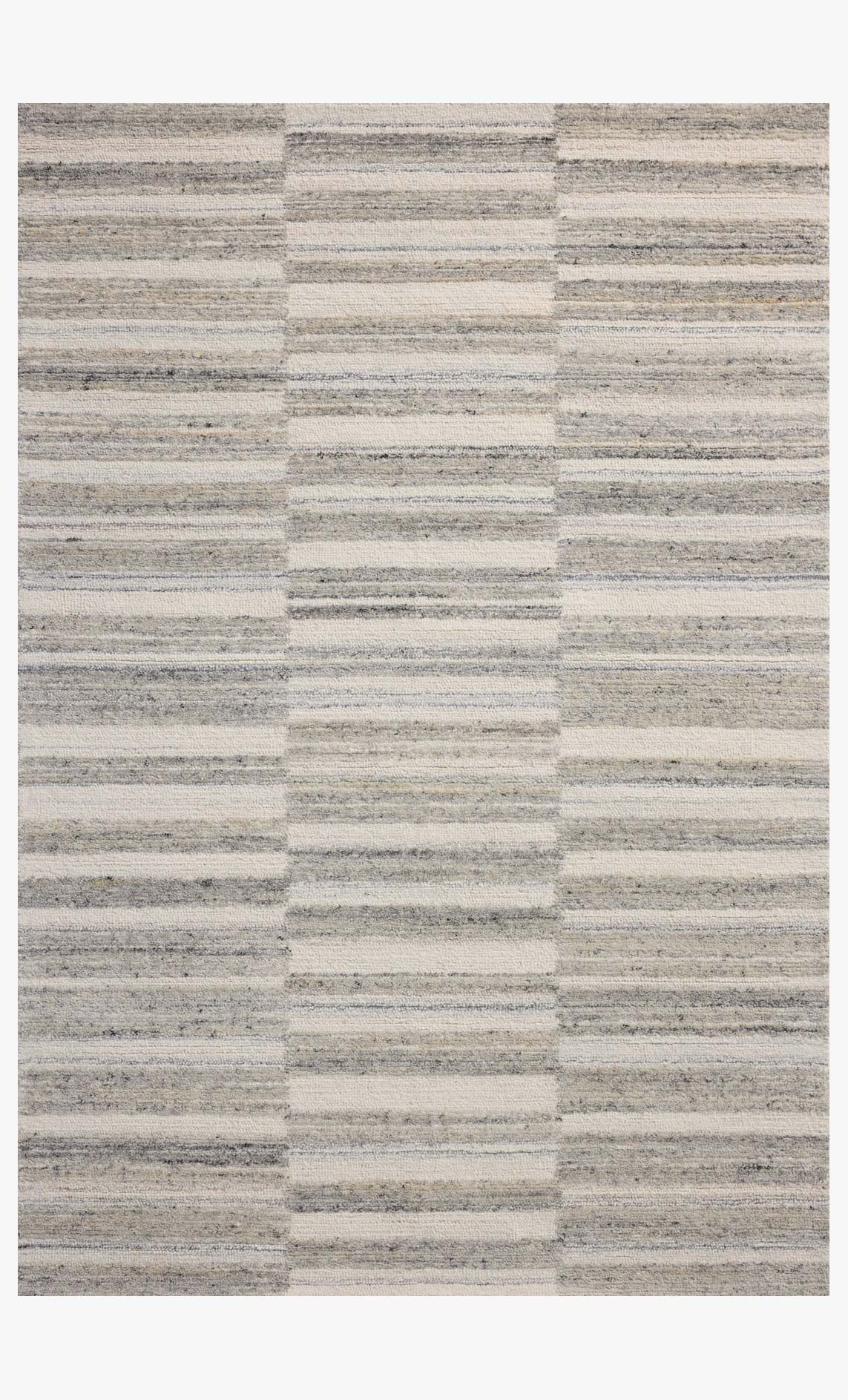 Magnolia Home by Joanna Gaines x Loloi Rae RAE-02 Stone / Ivory ...